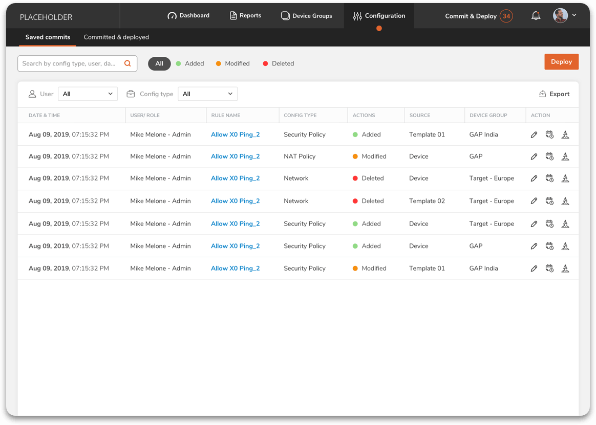 A Firewall Management System | UX Case Study | YUJ Designs